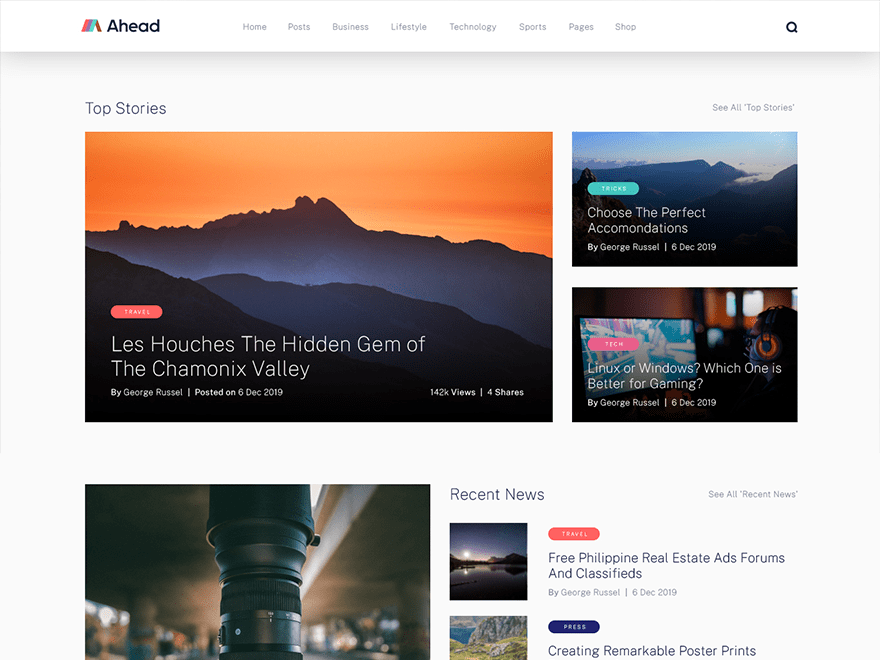 MyThemeShop Ahead WordPress Theme v1.0.12 | GPL Vault
