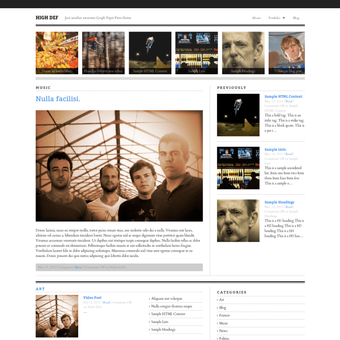 Graph Paper Press High-Def WordPress Theme v4.0.1 | GPL Vault