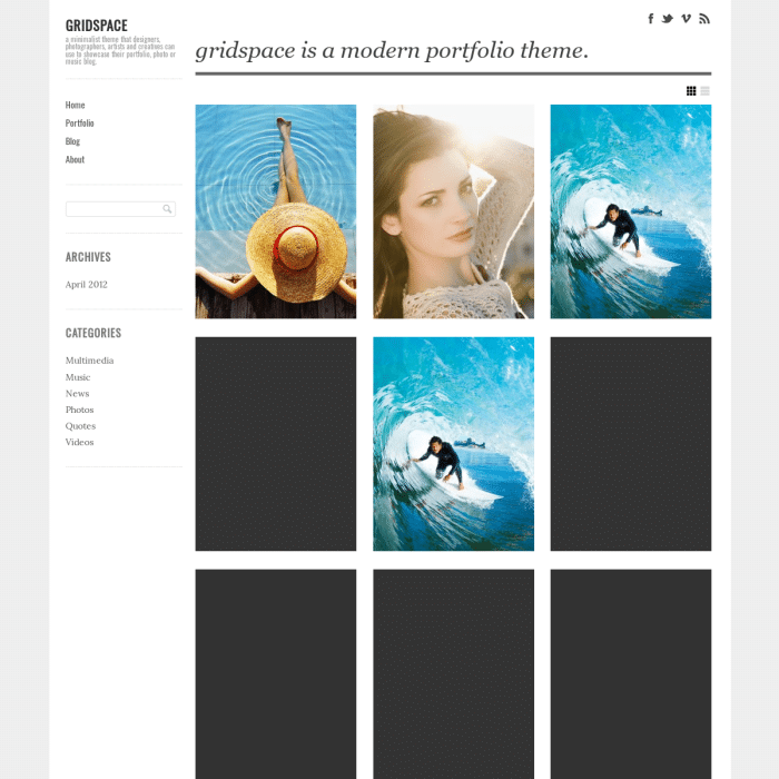 Graph Paper Press Gridspace WordPress Theme v1.5.2 | GPL Vault