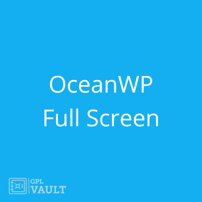 OceanWP - Full Screen v2.0.4 | GPL Vault