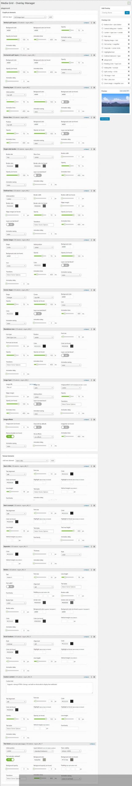 Media Grid Overlay Manager v2.0.12 | GPL Vault