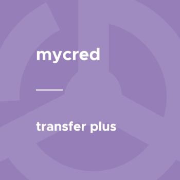 myCred - Transfer Plus - v1.4.2 - GPL Vault